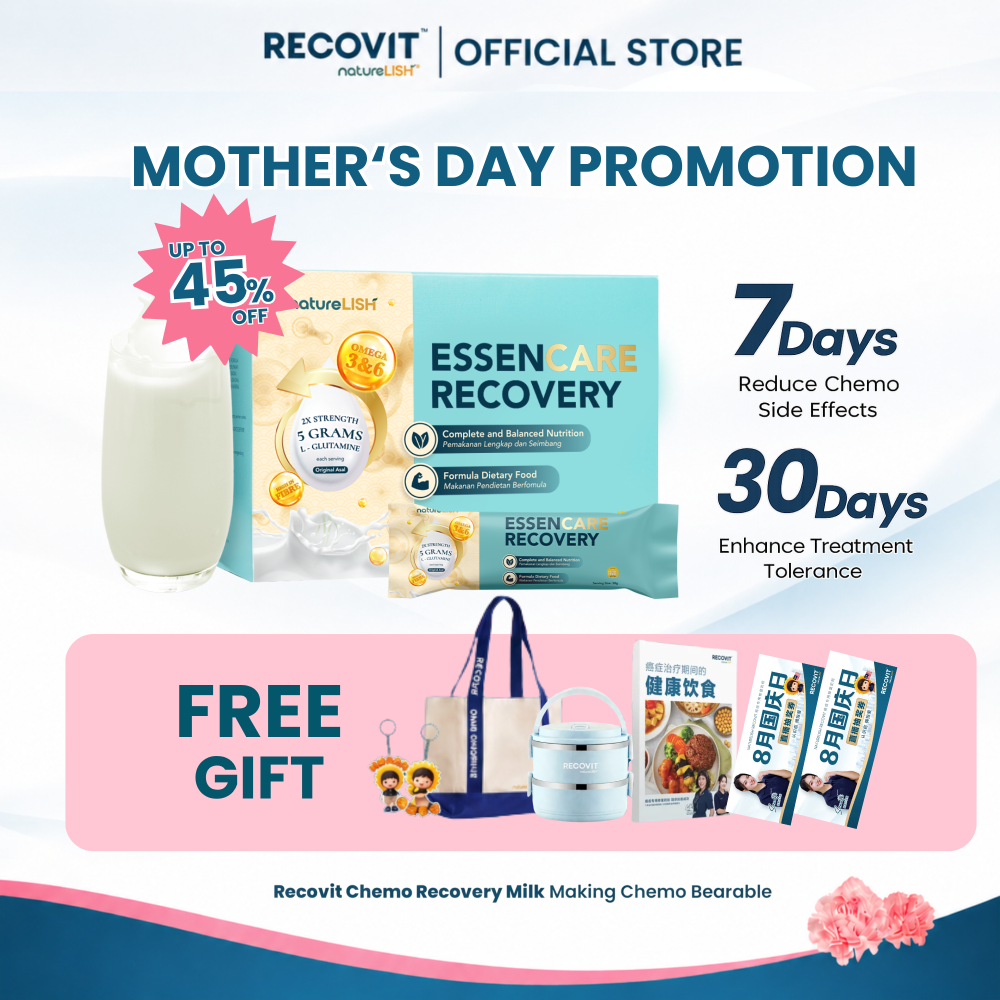 Essencare Recovery Milk – Bynaturelish (Naturelish Healthcare Sdn Bhd)